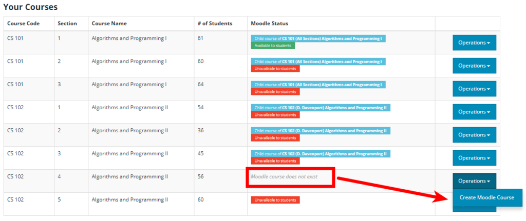 Create A Moodle Accountcourse Moodle Bilkent